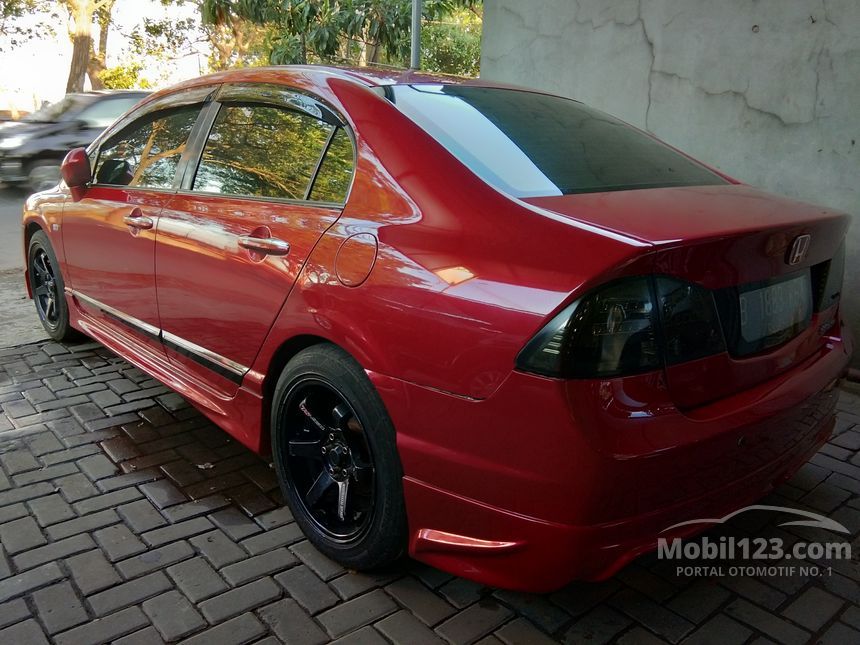 Jual Mobil Honda Civic 2007 FD 1.8 di Banten Automatic Sedan Merah Rp ...