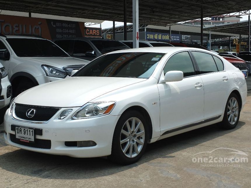 Lexus GS300 2007 (ปี 05-12) Value 3.0 เกียร์อัตโนมัติ สีขาว | One2car ...