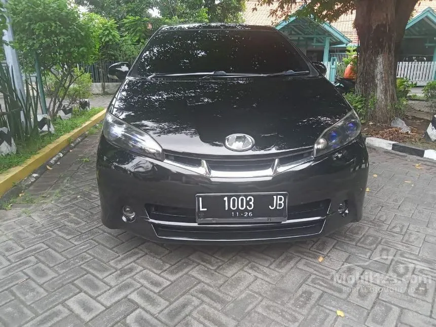 Jual Mobil Toyota Wish 2010 X 1.8 di Jawa Timur Automatic MPV Hitam Rp ...