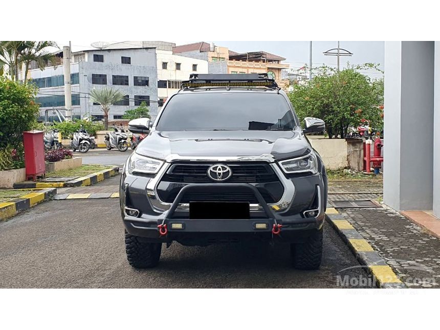 Jual Mobil Toyota Hilux 2021 V Double Cab 4X4 2.4 di DKI Jakarta Automatic Pickup Abu-abu Rp 455 ...