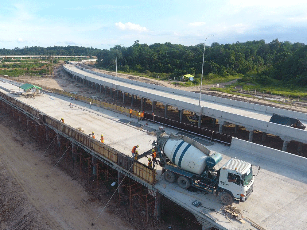 Konstruksi Jalan Tol di Provinsi Calon Ibu Kota Baru Hampir Selesai - Berita Otomotif | Mobil123