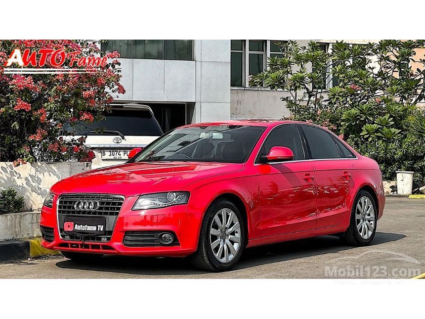 Jual Mobil Audi A4 2009 TFSI 1.8 di DKI Jakarta Automatic Sedan Merah ...