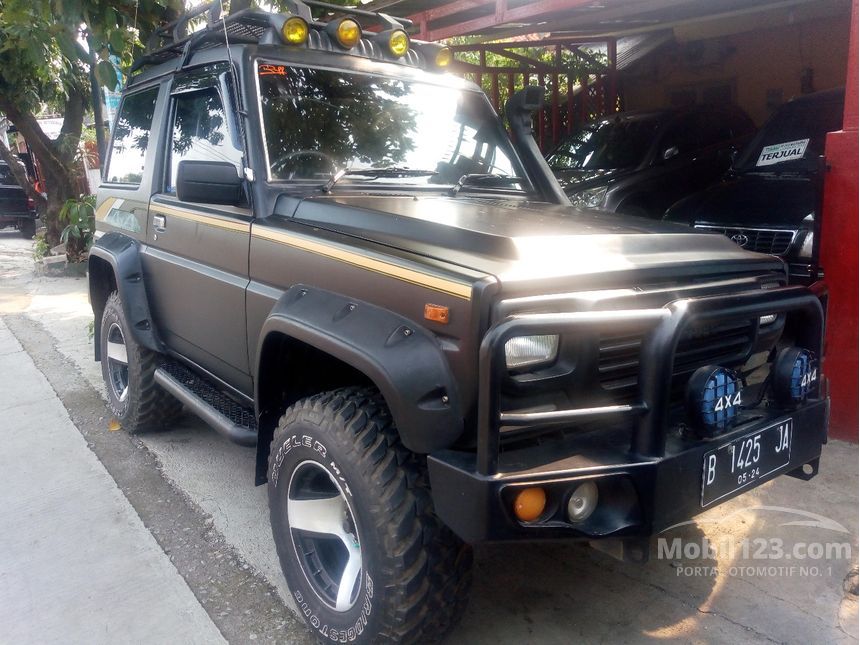 Jual Mobil Daihatsu Taft 1993 2.8 di DKI Jakarta Manual Jeep Hitam Rp ...