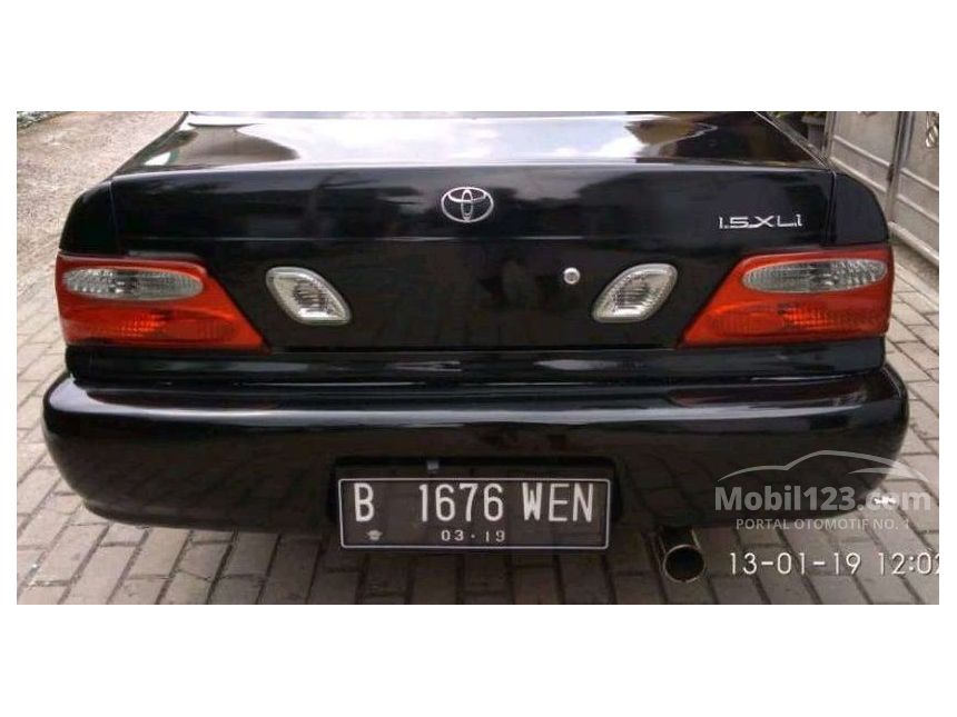 Jual Mobil Toyota Soluna 2003 XLi 1.5 di DKI Jakarta Manual Sedan Hitam ...