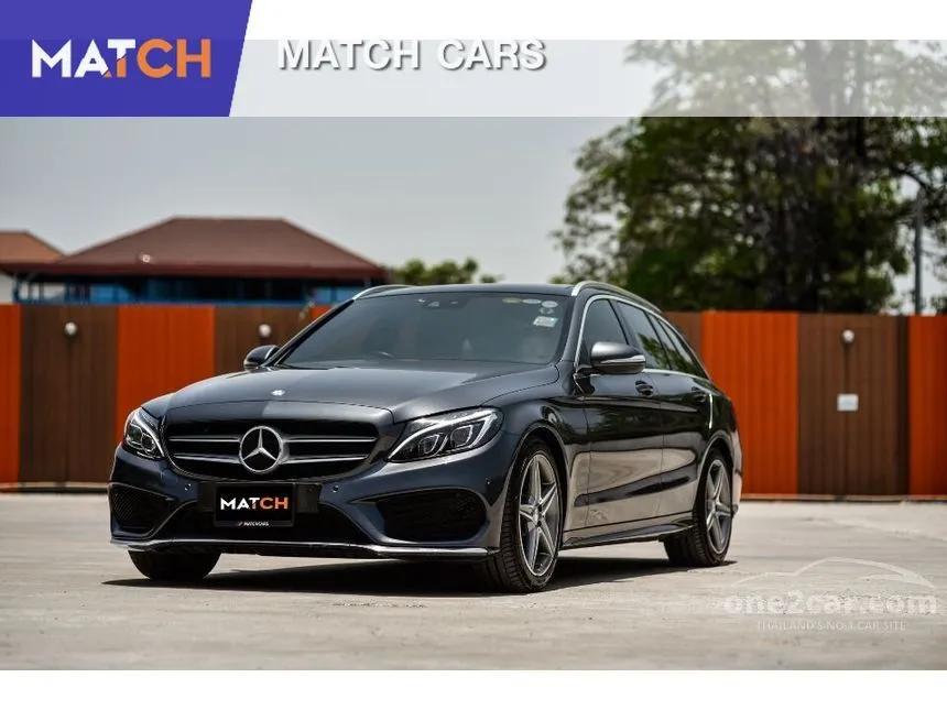 2015 Mercedes-Benz C300 2.1 W205 (ปี 14-22) Blue TEC HYBRID AMG Dynamic ...