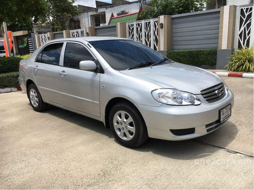 2002 Toyota Corolla Altis 1.6 ALTIS หน้าหมู (ปี 01-07) J Sedan AT for ...