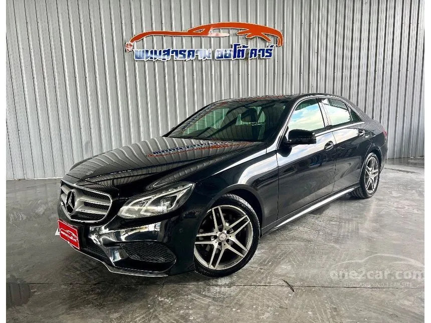 2015 Mercedes-Benz E300 2.1 W212 (ปี 10-16) AMG Dynamic Blue TEC HYBRID Sedan for sale on One2car