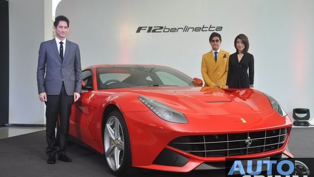 เปิดตัวสุดยอดรถม้าลำพอง Ferrari F12 Berlinetta ครั้งแรกในไทย - รถ ...