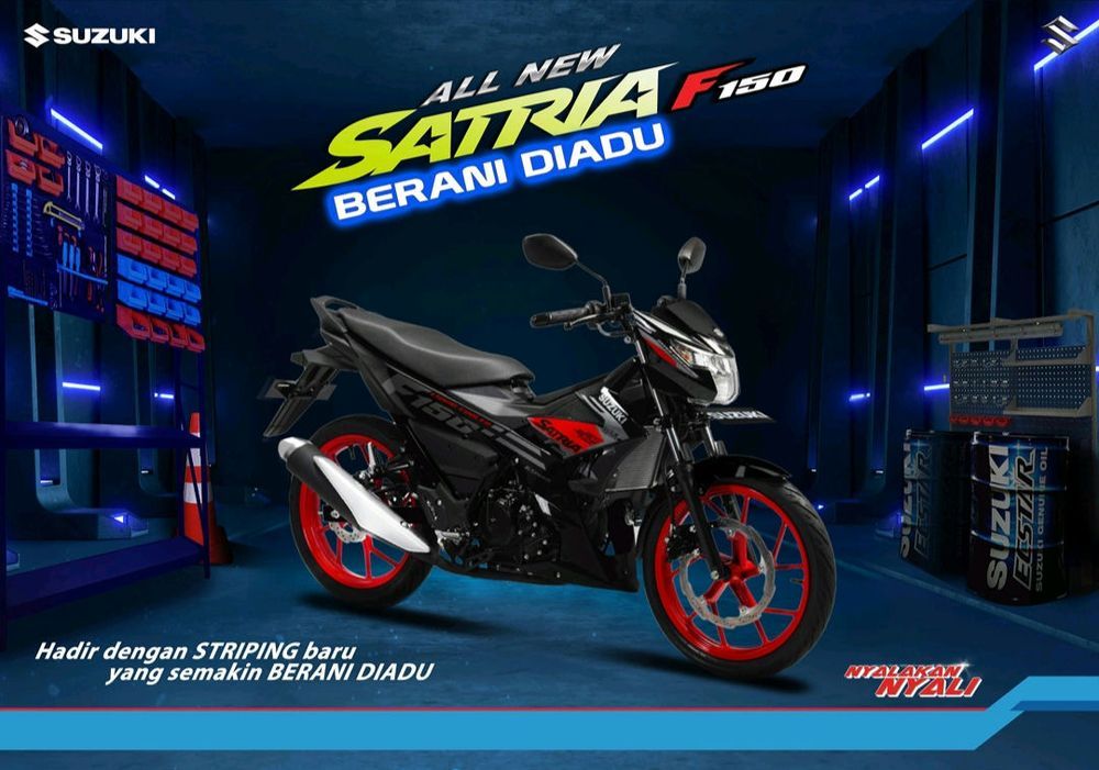 Suzuki Satria F150 Injeksi Hadirkan Pilihan Warna Baru, Harga Naik Rp400 Ribuan - Panduan ...