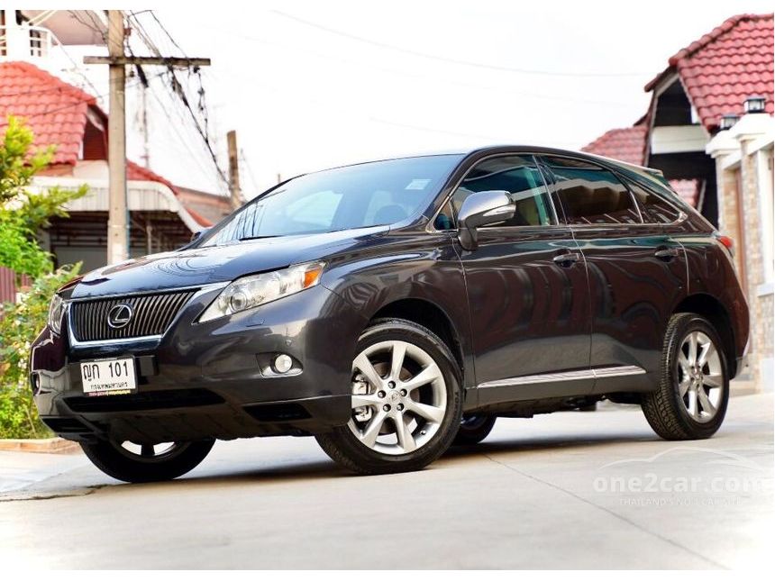 Lexus RX350 2011 (ปี 05-12) 3.5 เกียร์อัตโนมัติ สีเทา | One2car.com ...