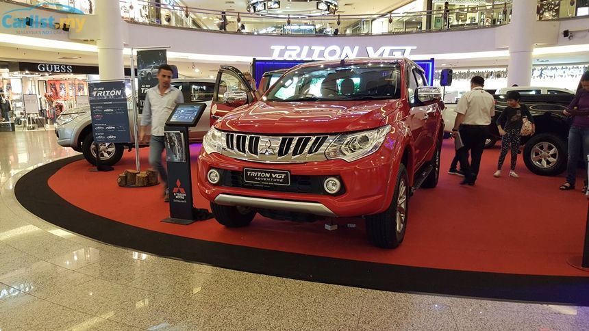 2015 Mitsubishi Triton @ Mid Valley Roadshow - PHOTOS | Carlist.my