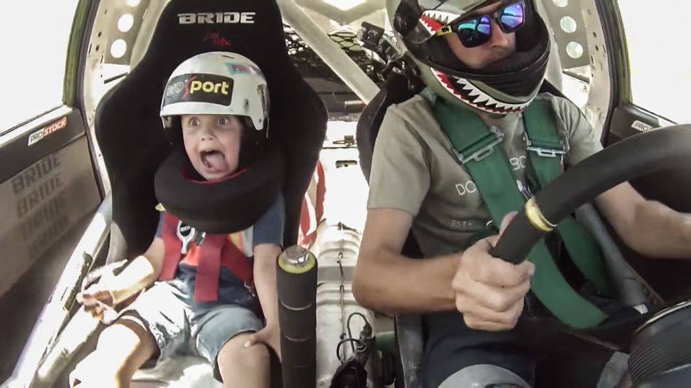 VIDEO: This Little Kid Is His Dad's Favourite Drift Passenger - Auto ...