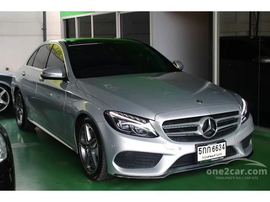 2015 Mercedes-Benz C300 2.1 W205 (ปี 14-22) Blue TEC HYBRID AMG Dynamic ...