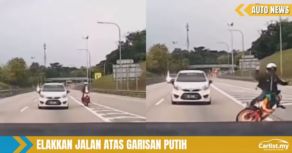 Bahaya Garisan Putih Jalan Raya Kepada Penunggang Motosikal - Auto News ...