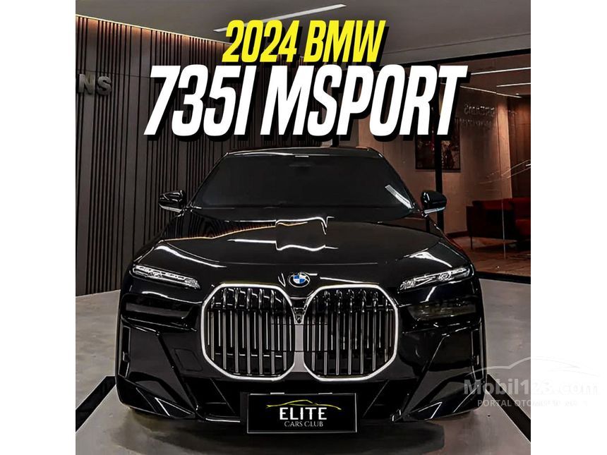 Jual Mobil BMW 735i 2024 M Sport 3.0 di DKI Jakarta Automatic Sedan ...