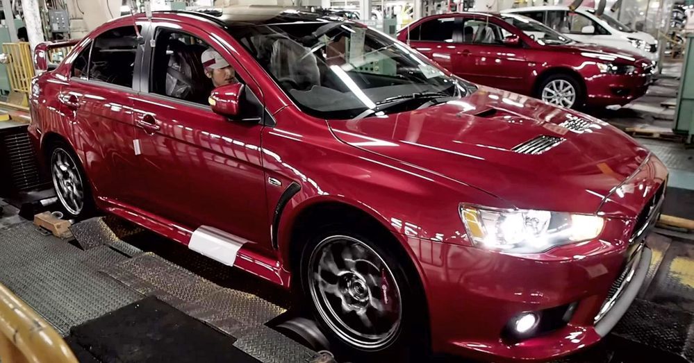 VIDEO: Watch Mitsubishi Build The Lancer Evolution Final Edition - Auto ...
