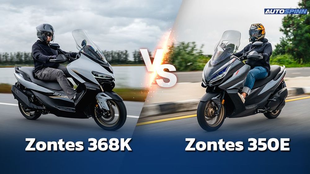 Zontes 368K vs 350E เลือกคันไหนดี? - รีวิวเปรียบเทียบมอเตอร์ไซค์