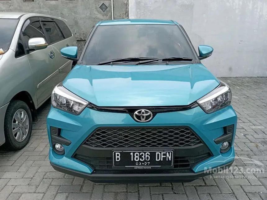 Jual Mobil Toyota Raize 2022 G 1.0 di DKI Jakarta Automatic Wagon Biru ...