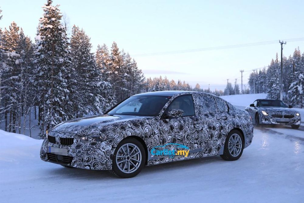 Spyshot: All-New G20 BMW 3 Series, Caught With Supra And Z4 In Tow ...