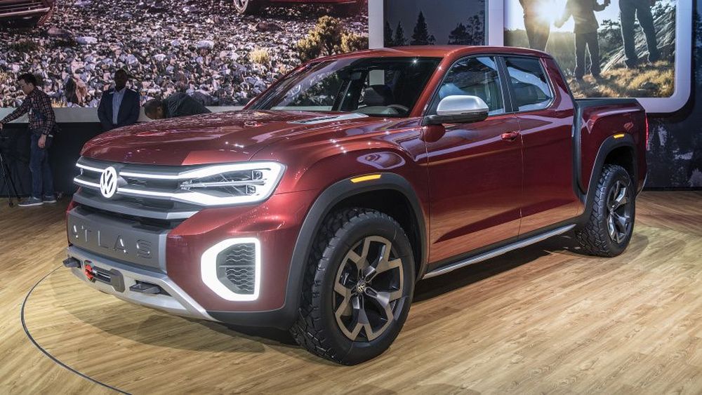 Volkswagen Atlas Tanoak คอนเซปต์ปิกอัพรุ่นใหม่ของค่าย ที่มาพร้อมความทัน ...