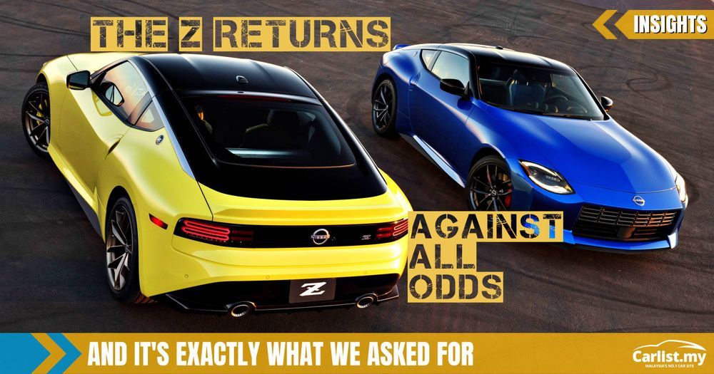 The Nissan Z (400Z) - This Is How You Build A Two-Door Sports Car ...