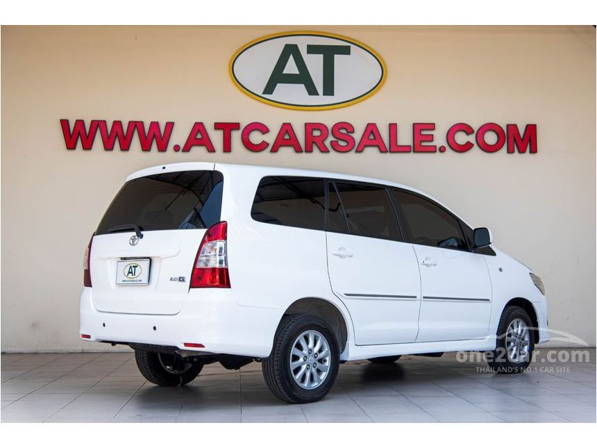 Toyota Innova 2015 G 2.0 in กรุงเทพและปริมณฑล Automatic Wagon สีขาว for ...