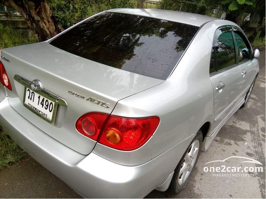 Toyota Corolla Altis 2002 หน้าหมู (ปี 01-07) E 1.8 เกียร์อัตโนมัติ สี ...