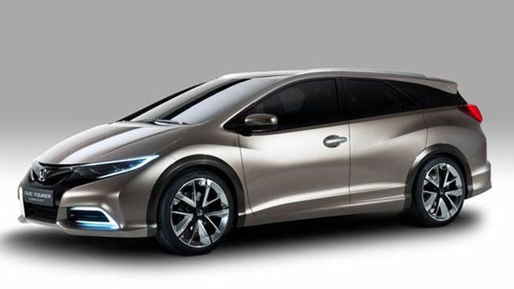 หล่อเตะตา Honda Civic Wagon Concept รถต้นแบบออกอวดโฉมที่เจนีวา - ข่าวใน ...