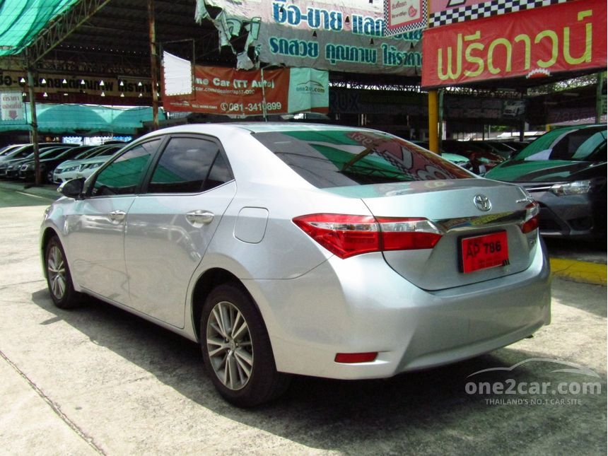 Toyota Corolla Altis 2015 G 1.6 in กรุงเทพและปริมณฑล Automatic Sedan สี ...