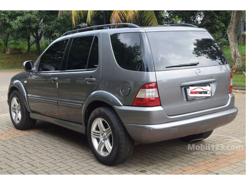 Jual Mobil Mercedes-Benz ML320 2002 3.2 di Banten Automatic SUV Abu-abu ...