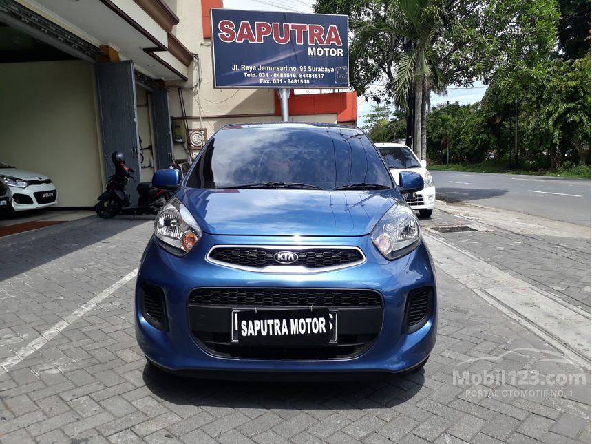 Jual Mobil KIA Morning 2016 LX 1.0 di Jawa Timur Manual Hatchback Biru ...