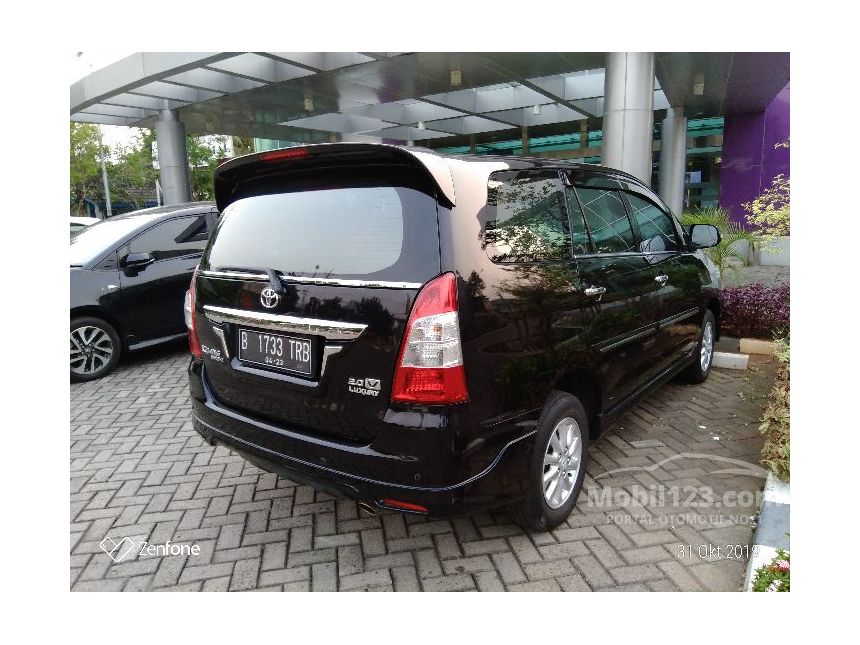 Jual Mobil Toyota Kijang Innova 2013 V Luxury 2.0 di DKI Jakarta ...