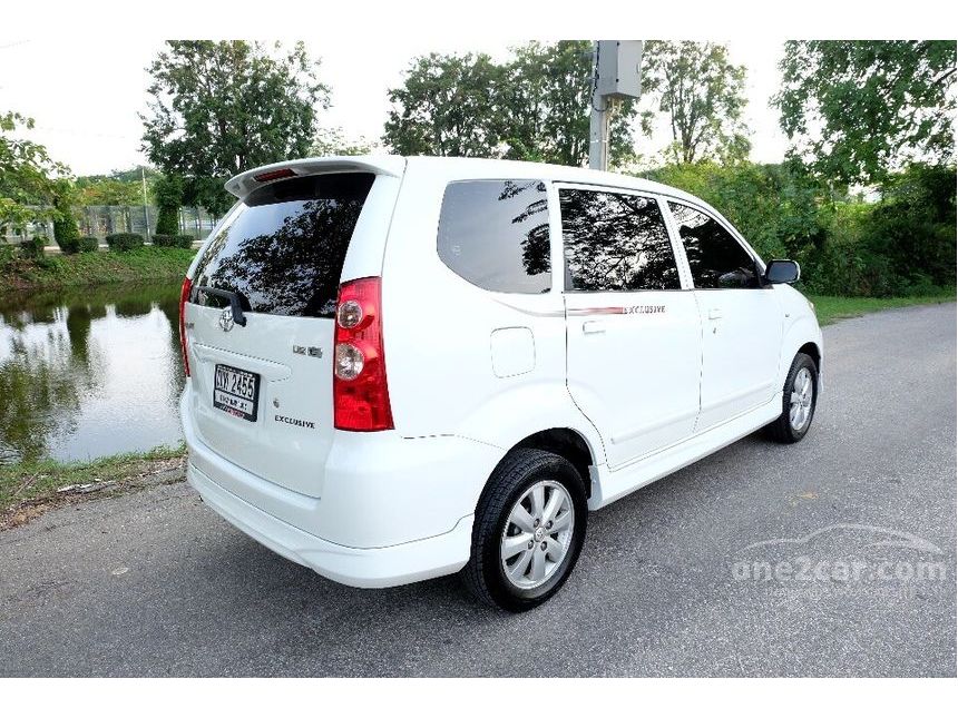 Toyota Avanza 2011 E Exclusive 1.5 in ภาคตะวันตก Automatic Hatchback สีขาว for 280,000 Baht ...