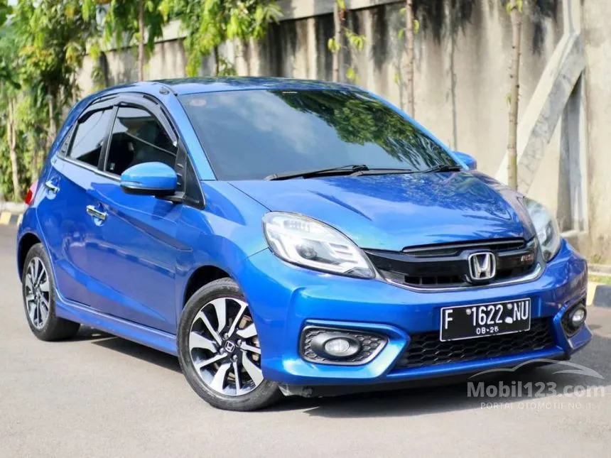 Jual Mobil Honda Brio 2016 RS 1.2 di Banten Automatic Hatchback Biru Rp ...