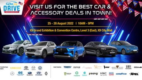 最新DRIVE: Roadshow Merdeka Edition 2022 | Carlist.my