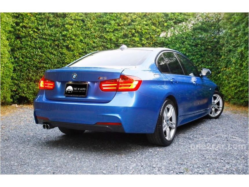BMW 328i 2016 F30 (ปี 11-16) Sport 2.0 เกียร์อัตโนมัติ สีน้ำเงิน ...