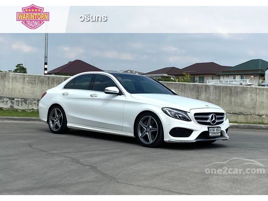 2015 Mercedes-Benz C300 2.1 W205 (ปี 14-22) Blue TEC HYBRID AMG Dynamic Sedan มือสอง One2car