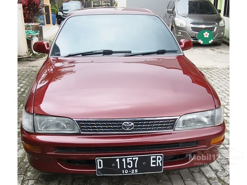 Jual Mobil Toyota Corolla 1995 1.6 di Jawa Barat Manual Sedan Merah Rp ...