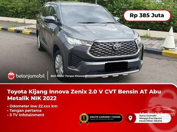 Jual Toyota Kijang Innova Zenix V (Premium Color) MPV Bekas 2022 di ...
