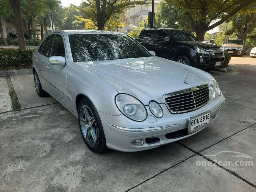 2003 Mercedes-Benz E200 Kompressor W211 (ปี 03-09) 1.8 Elegance Sedan ...