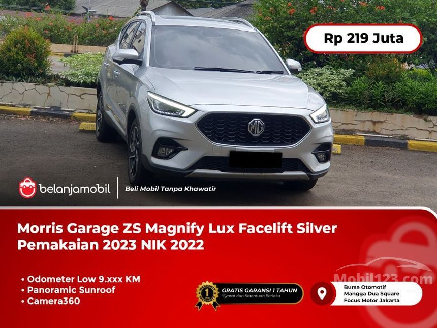 Jual Mobil MG ZS 2022 Magnify 1.5 di DKI Jakarta Automatic SUV Silver ...