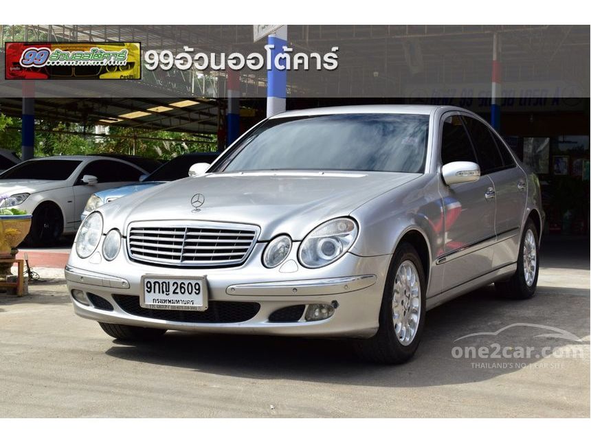 2004 Mercedes-Benz E200 Kompressor 1.8 W211 (ปี 03-09) Elegance Sedan ...