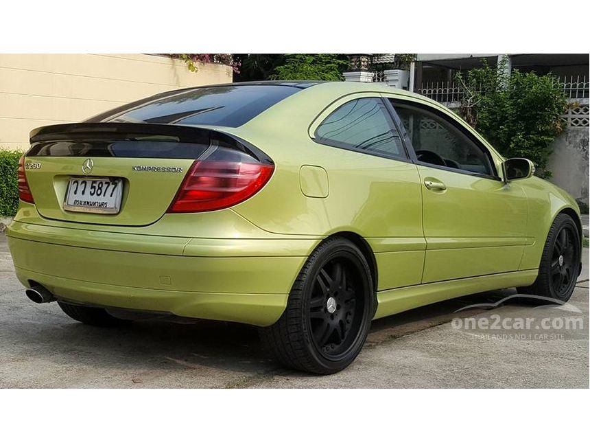 Mercedes-Benz C230 Kompressor 2003 Sports 2.3 in กรุงเทพและปริมณฑล ...