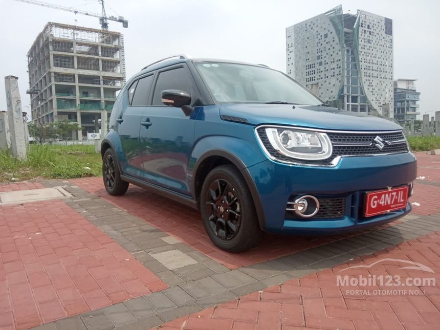 Jual Mobil Suzuki Ignis 2017 GX 1.2 di Banten Automatic Hatchback Biru ...