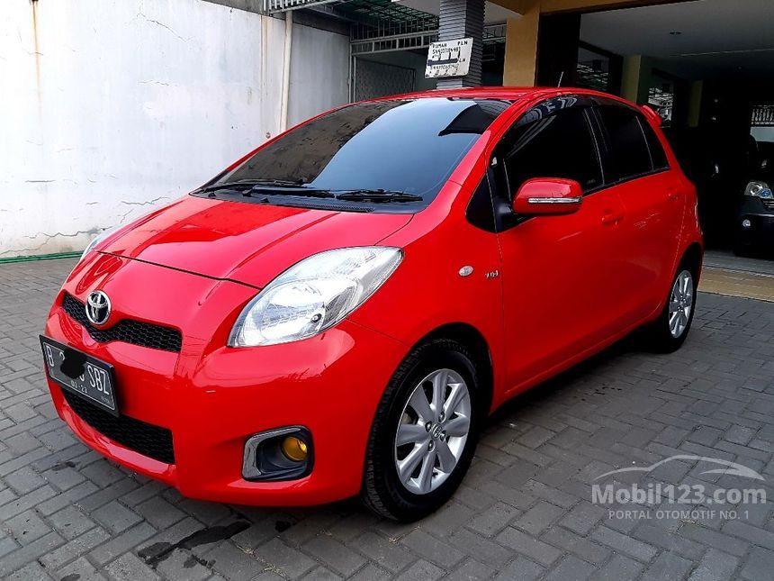 Jual Mobil Toyota Yaris 2012 J 1.5 di Banten Automatic Hatchback Merah ...