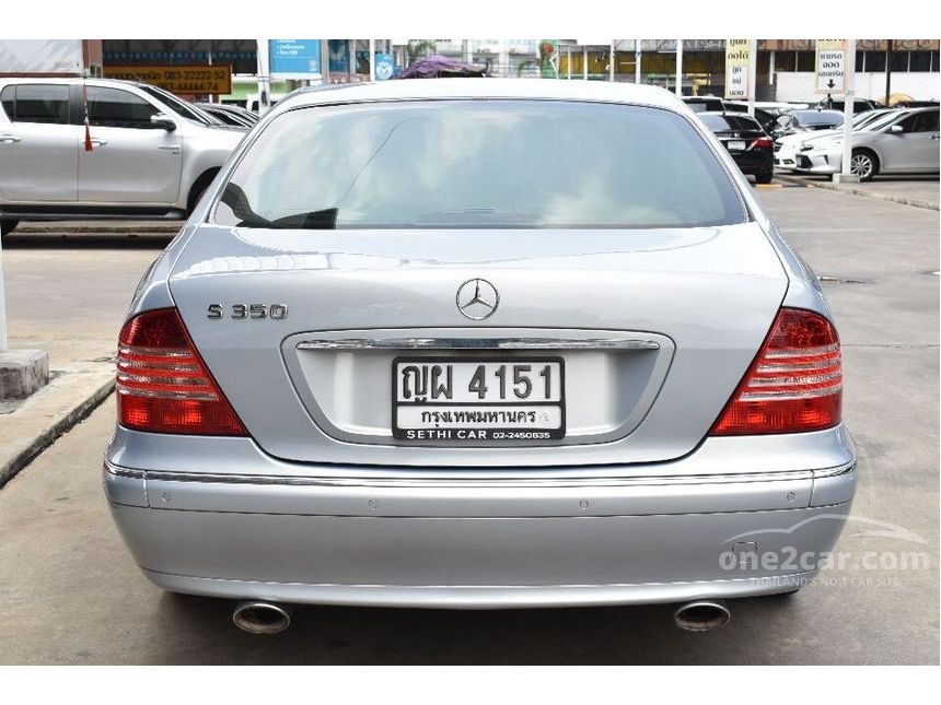 Mercedes-Benz S350 2004 3.7 in กรุงเทพและปริมณฑล Automatic Sedan สีเงิน ...