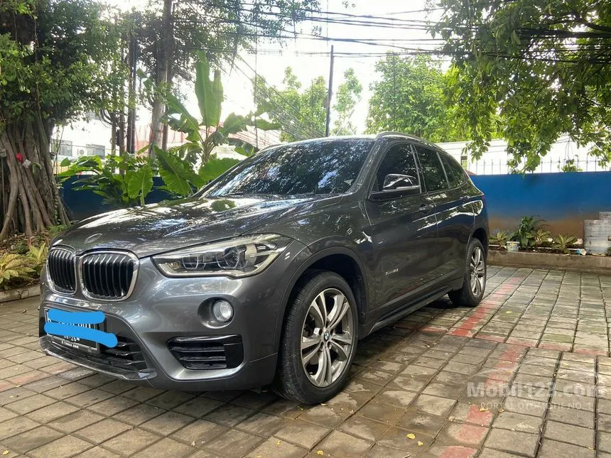 Jual Mobil BMW X1 2016 sDrive18i 1.5 di DKI Jakarta Automatic SUV Abu ...