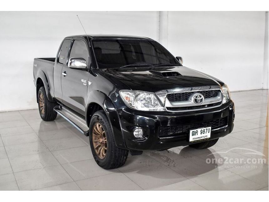 Toyota Hilux Vigo 2010 E Prerunner VN Turbo 2.5 in กรุงเทพและปริมณฑล Manual Pickup สีดำ for ...