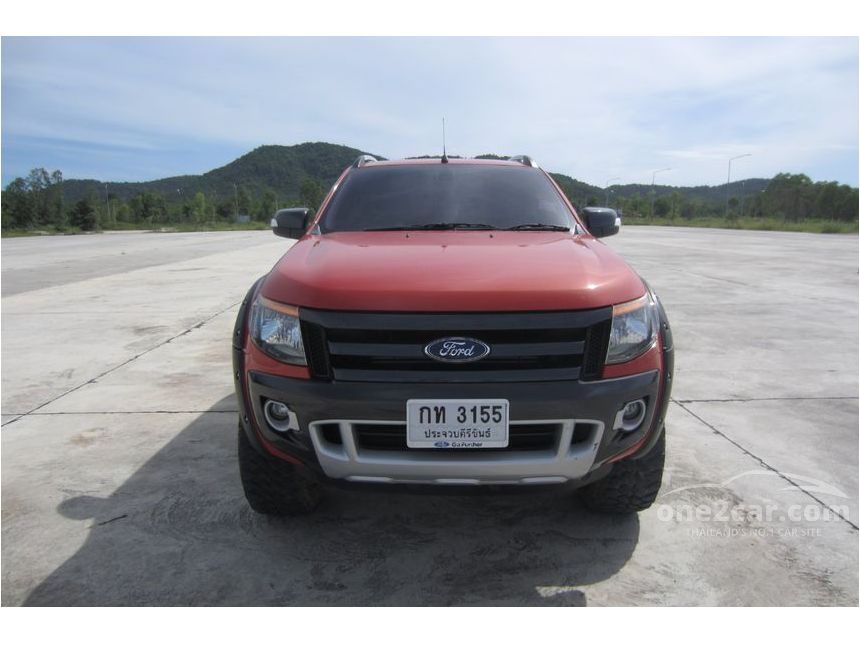 Ford Ranger 2014 WildTrak 3.2 in ภาคตะวันตก Automatic Pickup สีส้ม for ...