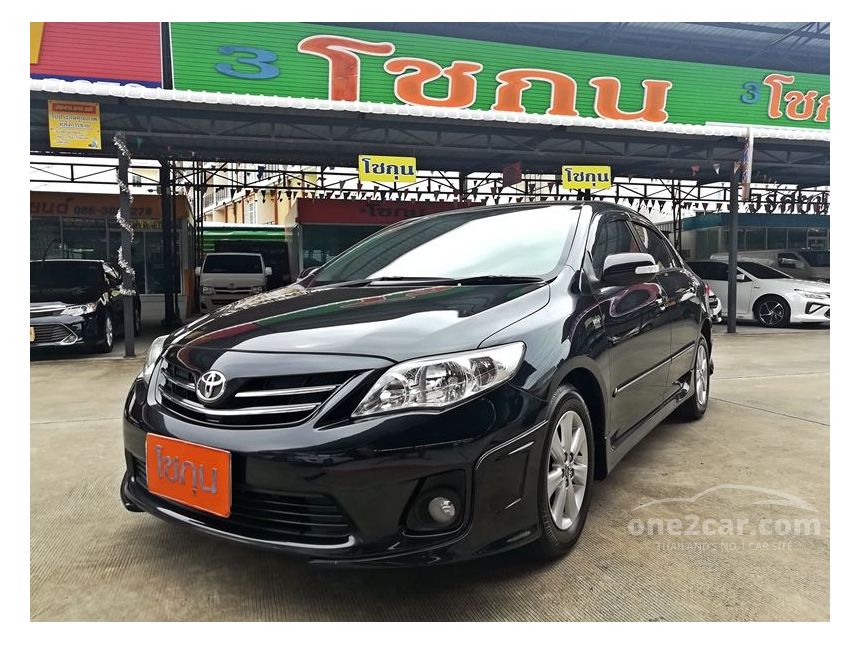 Toyota Corolla Altis 2010 (ปี 08-13) G 1.6 เกียร์อัตโนมัติ สีดำ ...